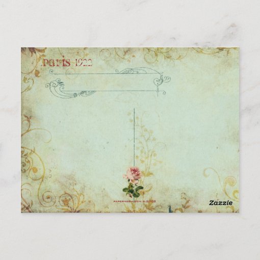 Paris Souvenier L'Paris Opera House Postcard | Zazzle