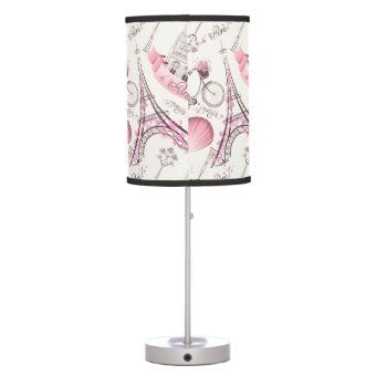 Paris Table Lamp | Zazzle