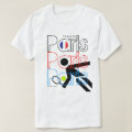 Paris Tennis French Open Flag T-Shirt | Zazzle