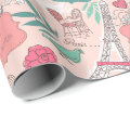 Paris Wrapping Paper | Zazzle