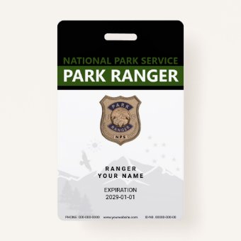 Park Ranger Badge | Zazzle