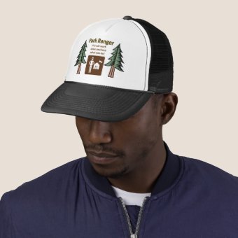 Park Ranger Trucker Hat | Zazzle