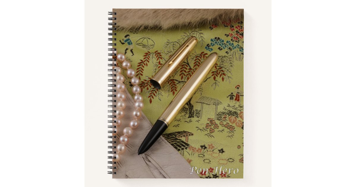 Parker 51 Signet Aerometric Demi Fountain Pen Notebook | Zazzle