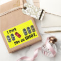 Parking Idiot Rectangular Sticker | Zazzle
