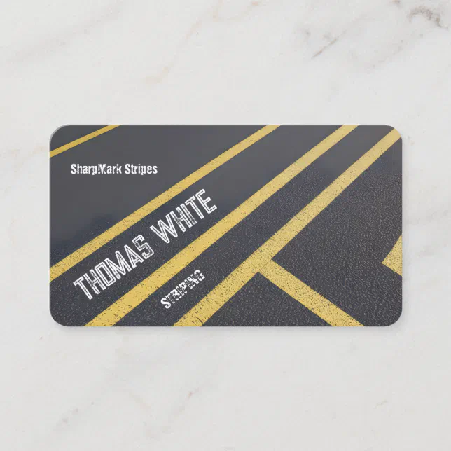 Parking Lot Business Card | Zazzle