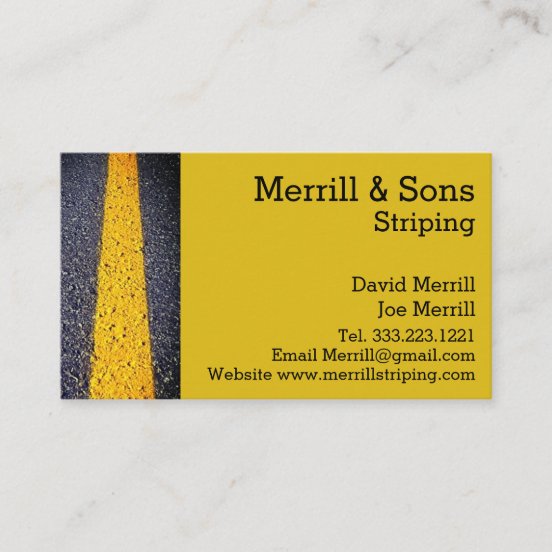 Parking Lot Business Cards - Business Card Printing | Zazzle