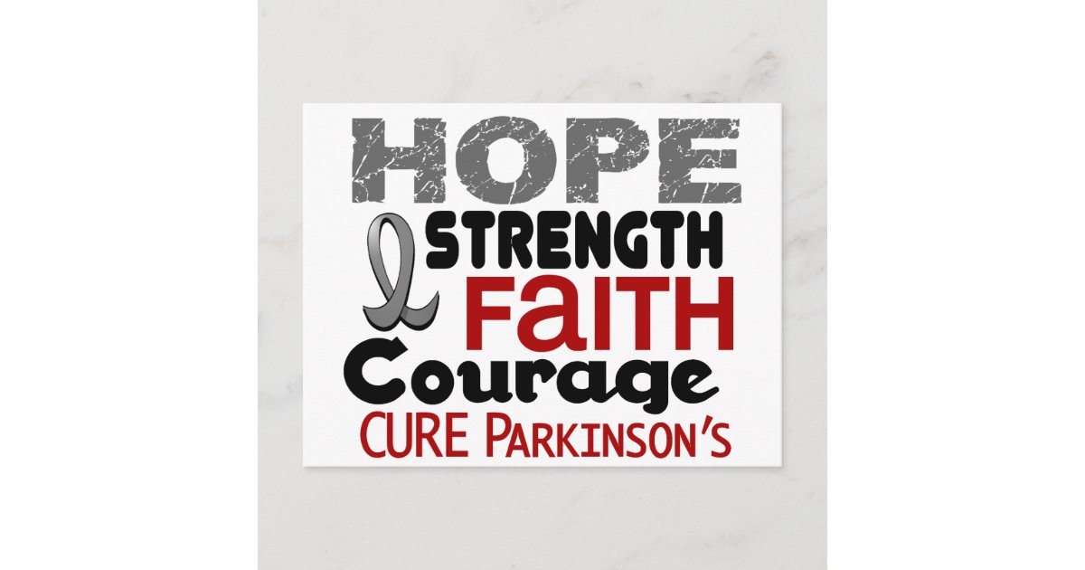 Parkinson’s Disease HOPE 3 Postcard | Zazzle Parkinson’s Disease HOPE 3 Postcard | Zazzle