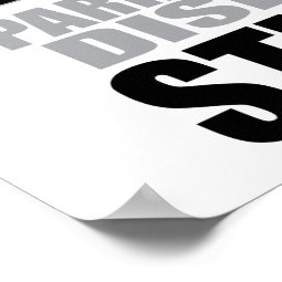 Parkinson's Disease Stinks Poster | Zazzle