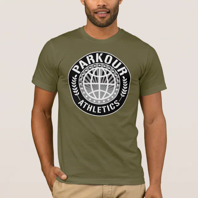 Parkour Athletics global T-Shirt | Zazzle