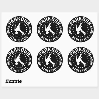 Parkour Athletics sticker | Zazzle