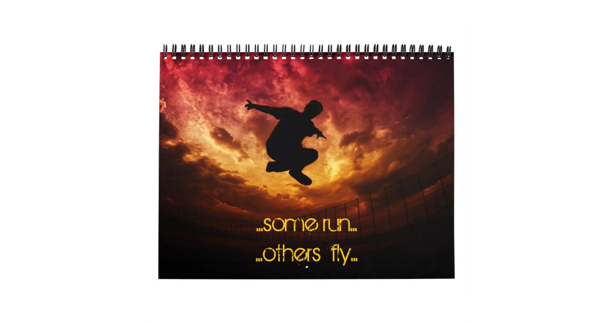 Parkour Quotes Calendar | Zazzle