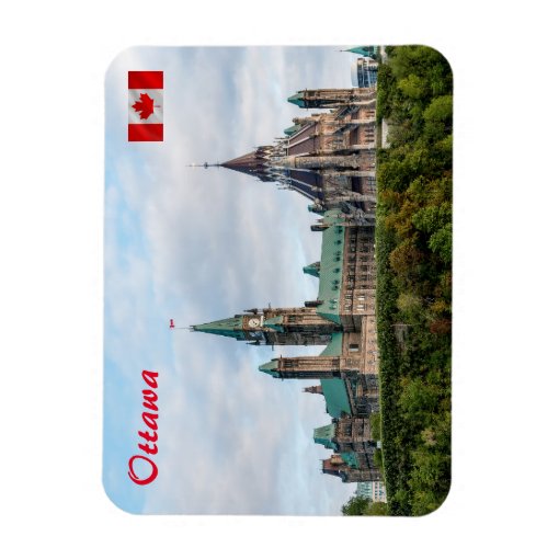 Parliament Hill in Ottawa Magnet | Zazzle