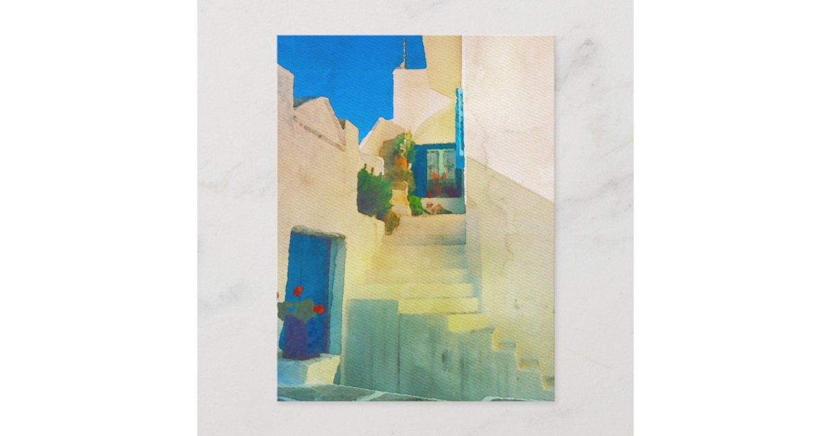 Paros Island, Greece Postcard | Zazzle