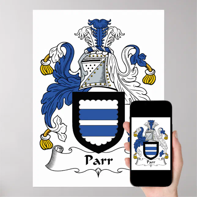 Parr Family Crest Poster | Zazzle