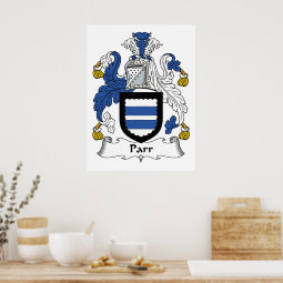 Parr Family Crest Poster | Zazzle