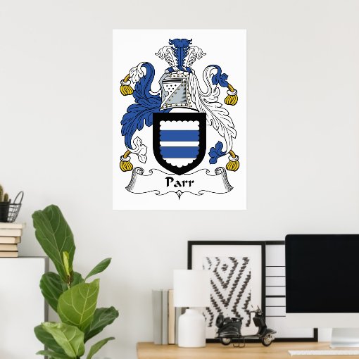 Parr Family Crest Poster | Zazzle