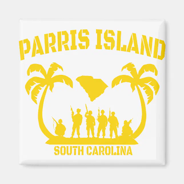 Parris Island South Carolina Magnet | Zazzle