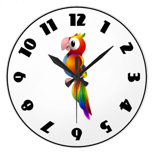 Parrot Clock | Zazzle.com