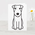 Parson Russell Terrier Dog Cartoon Card | Zazzle