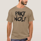 Part Wolf t-shirt | Zazzle.com