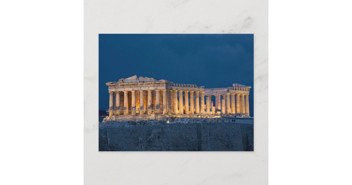 Parthenon. Athens, Greece Postcard | Zazzle
