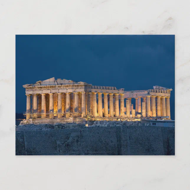 Parthenon. Athens, Greece Postcard | Zazzle