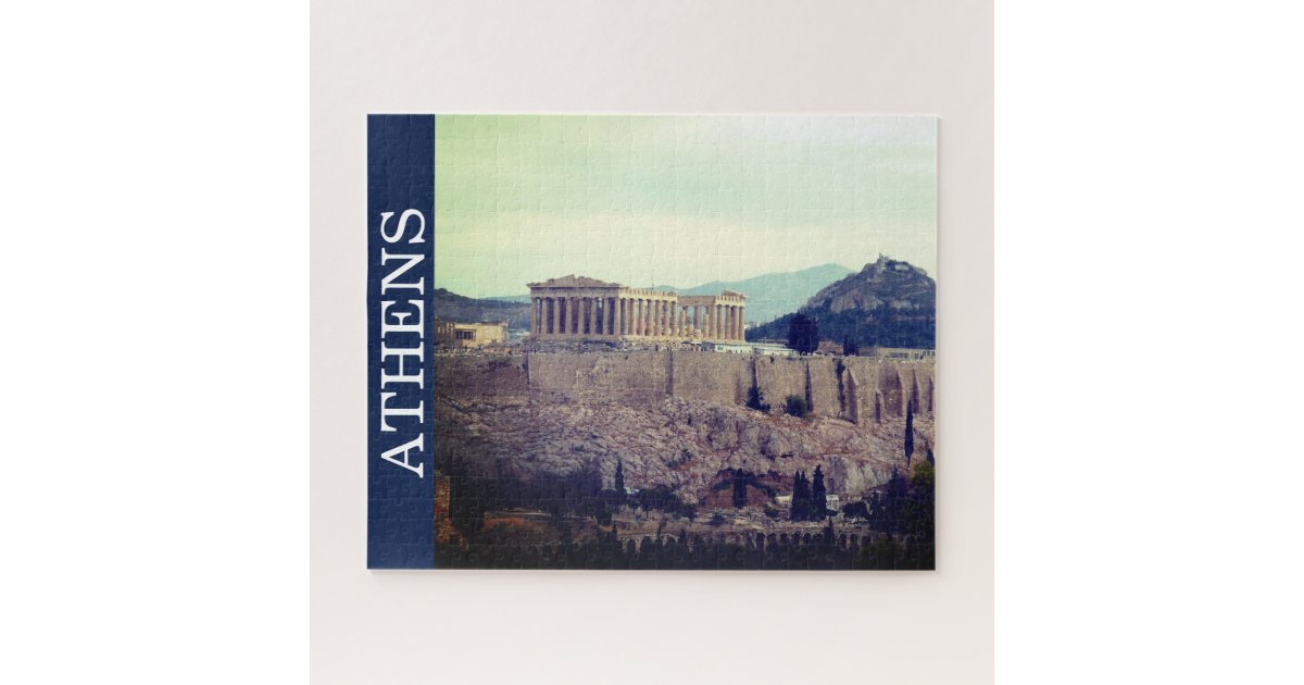 parthenon athens jigsaw puzzle | Zazzle