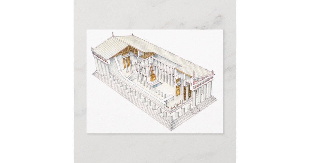 Parthenon Athens Postcard | Zazzle