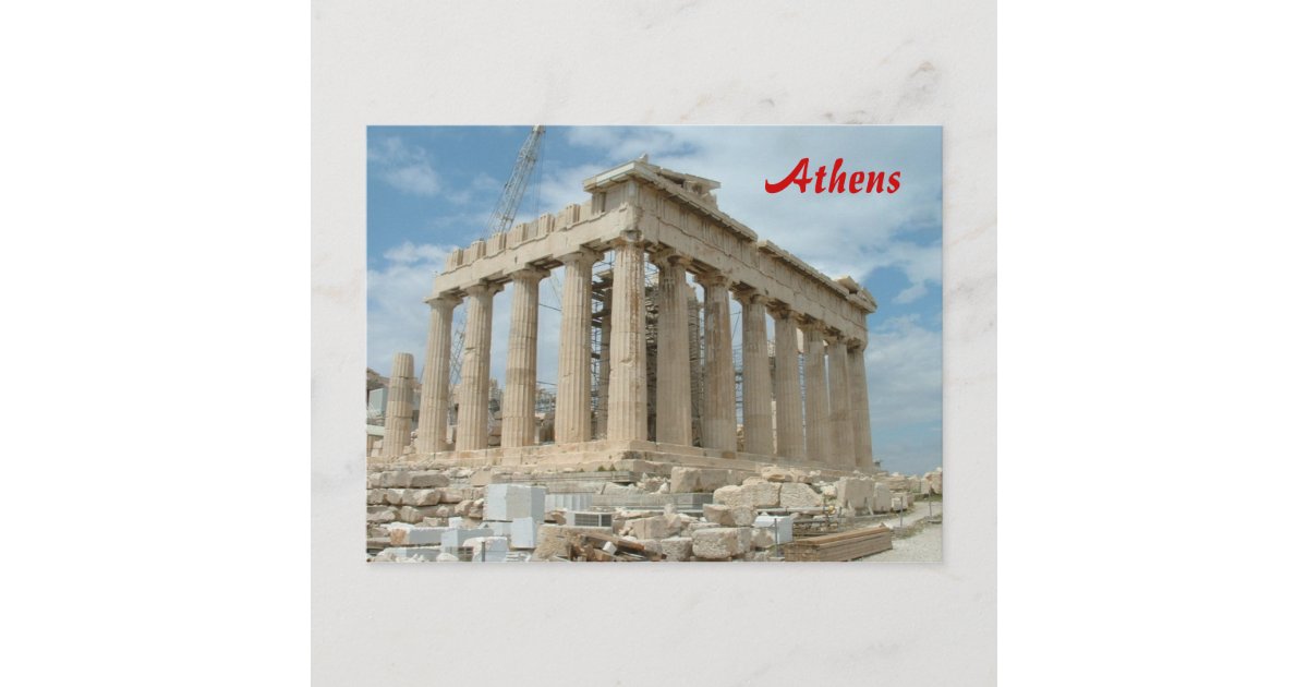 Parthenon - Athens Postcard | Zazzle