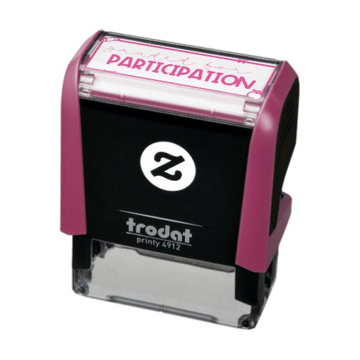 Participation Points Teacher Stamp | Zazzle