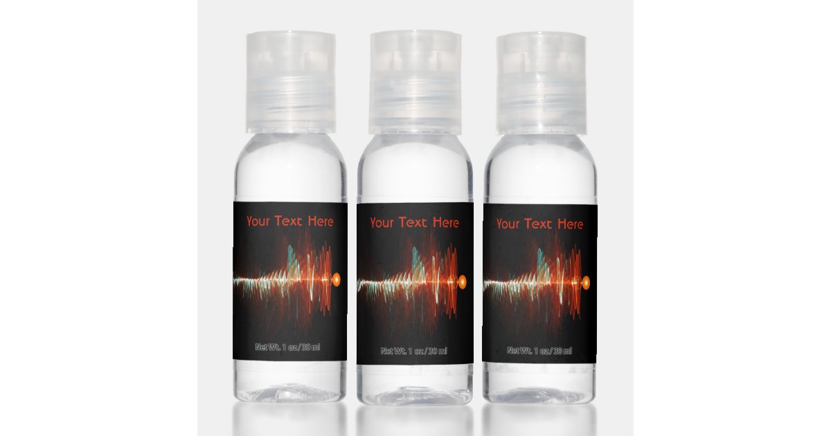 Particle-Wave Duality Hand Sanitizer | Zazzle