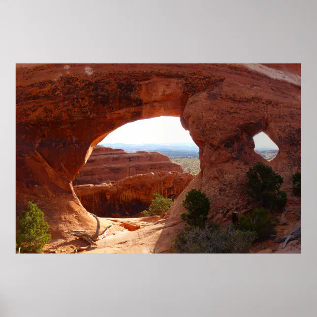 Partition Arch at Arches National Park Poster | Zazzle