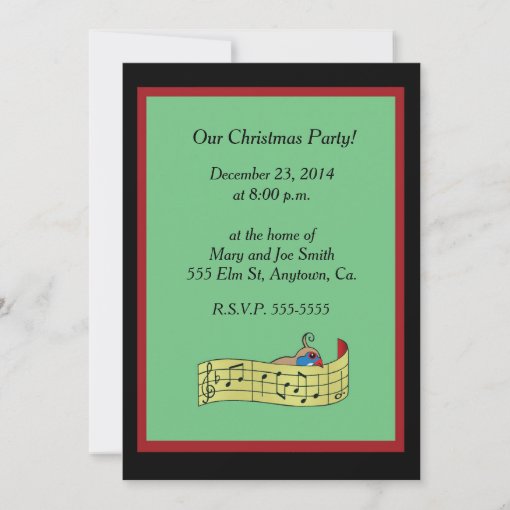 Partridge in a Pear Tree Invitation | Zazzle