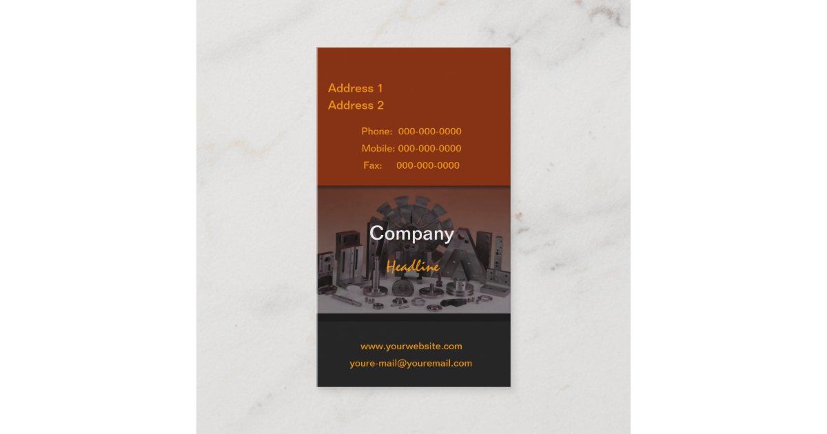 Parts Business Card | Zazzle