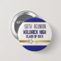 Party! 50th Class Reunion custom Button | Zazzle