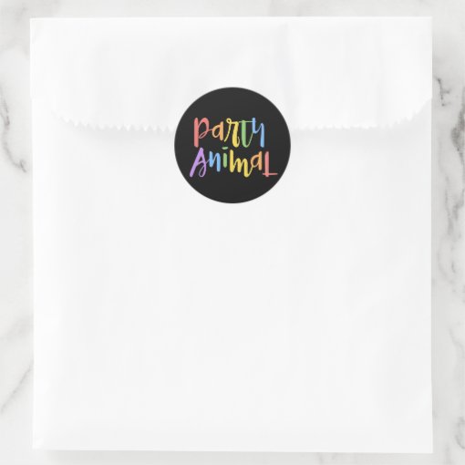 Party Animal Sticker | Zazzle