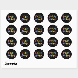 Party Animal Sticker | Zazzle