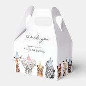Party Animals Birthday Favor Boxes | Zazzle