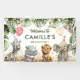 Party Animals Jungle Safari Birthday Welcome Banner | Zazzle