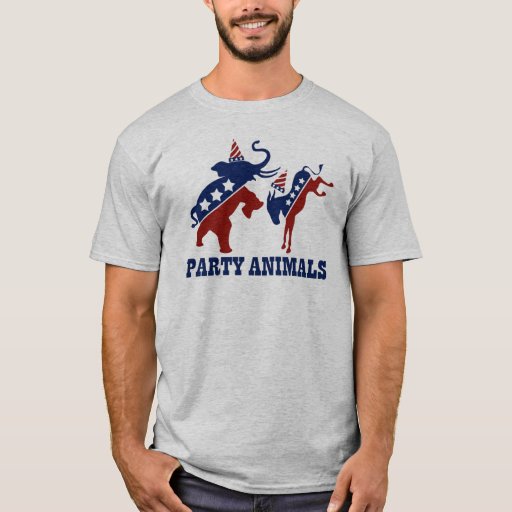 Party Animals T-Shirt | Zazzle