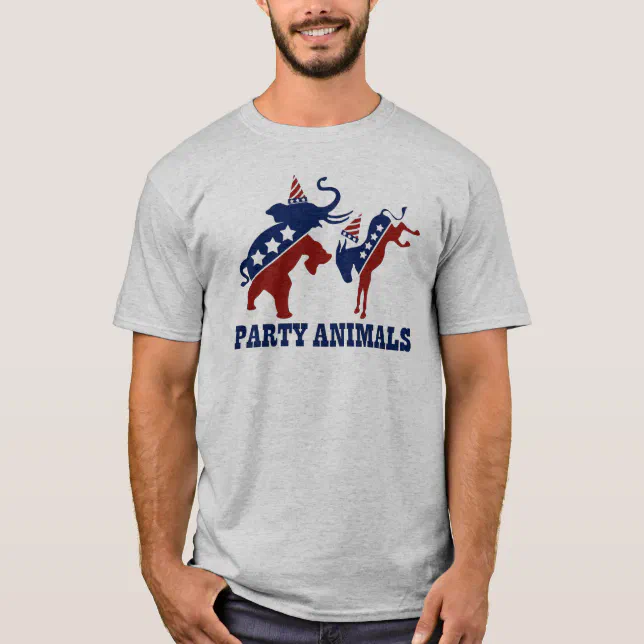 Party Animals T-Shirt | Zazzle