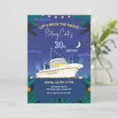 Party Boat Invitation | Zazzle