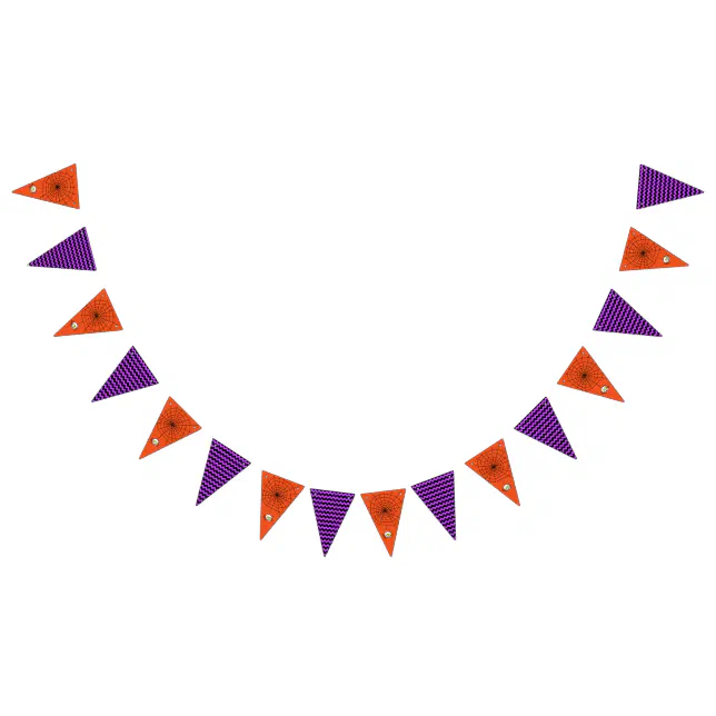 Party Bunting Banner/Halloween Bunting Flags | Zazzle