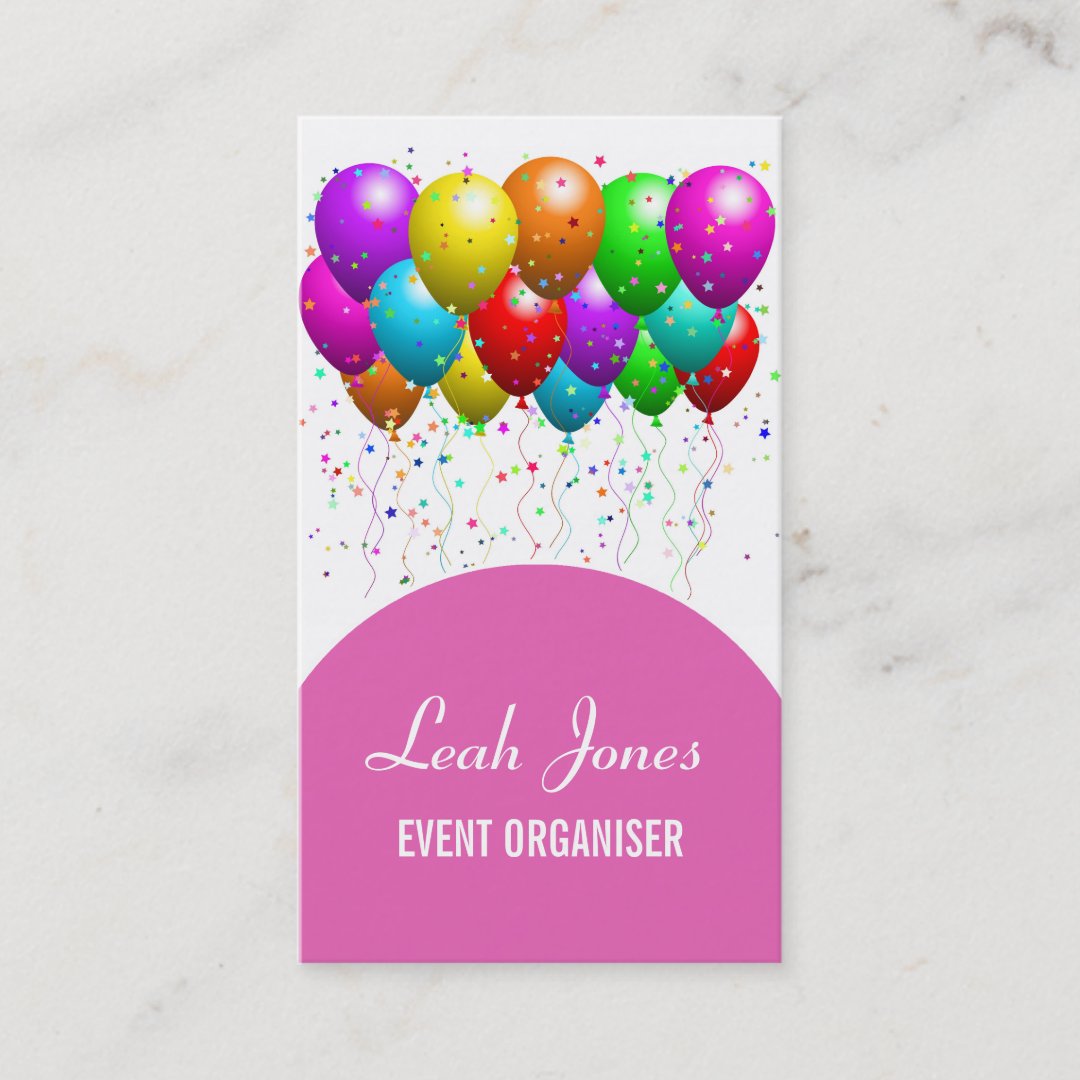 Party Business Card | Zazzle