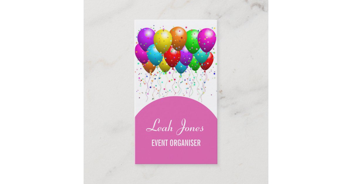 Party Business Card | Zazzle