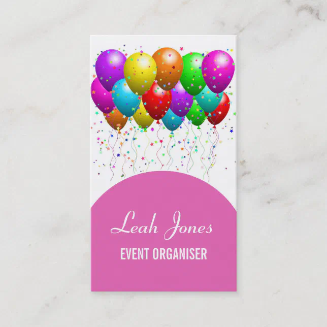 Party Business Card | Zazzle