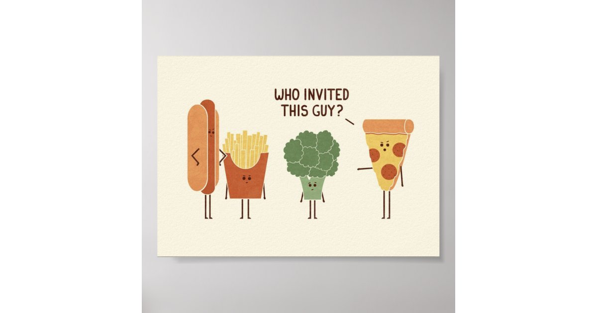 Party Crasher Poster | Zazzle