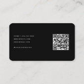 Party DJ Deejay Retro Vinyl Record QR Code Business Card | Zazzle
