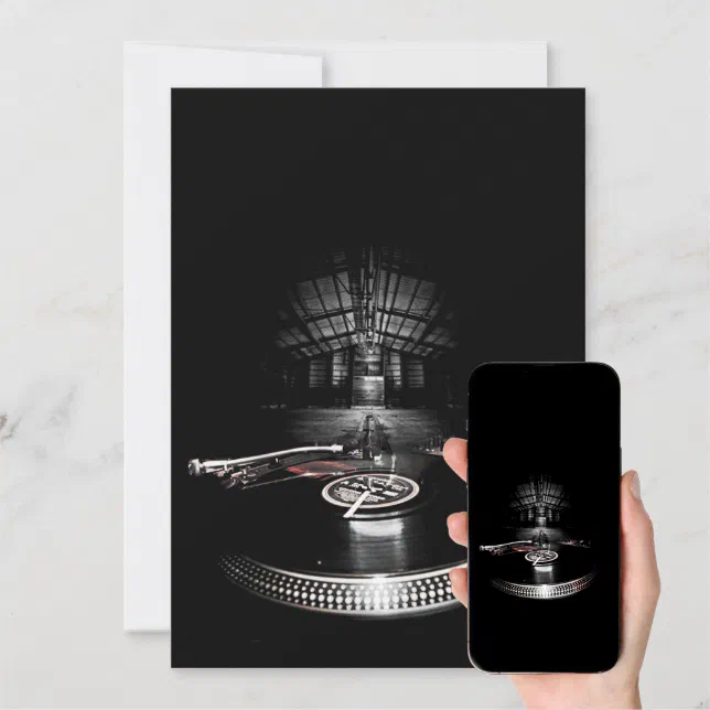 Party DJ invitation | Zazzle