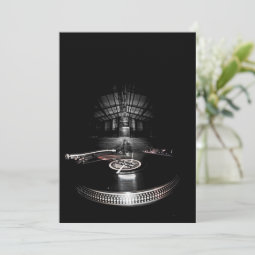 Party DJ invitation | Zazzle